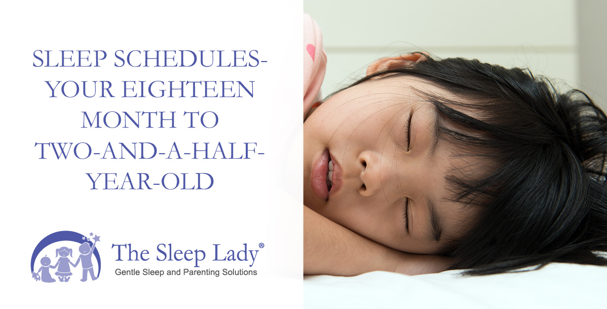 Older Toddler Sleep Schedules — Eighteen Months to Two-and-a-Half - The ...